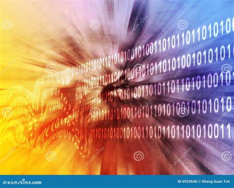 Corrupt Data Stock Illustration Illustration Of Green 6933640