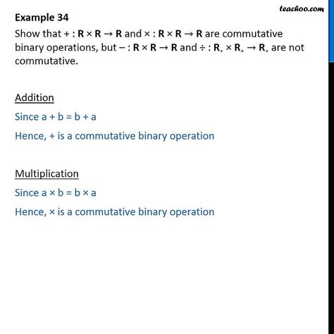 Question 17 Show That X Are Commutative Binary But