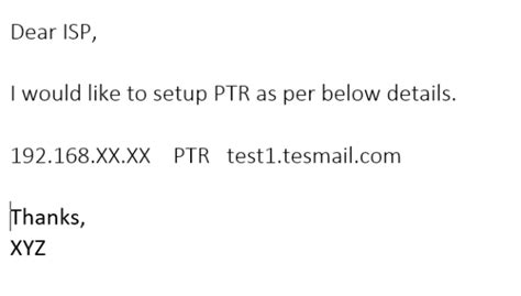how to update ptr pointer record techsbucket