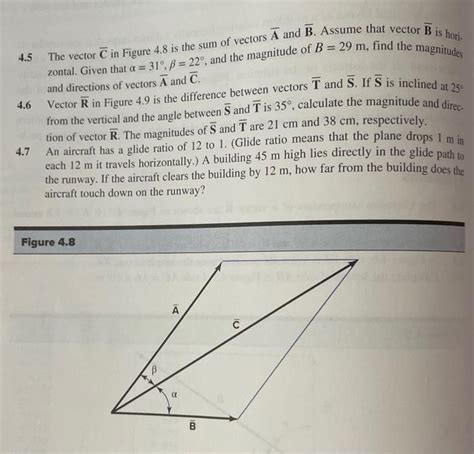 Solved The Vector C In Figure Is The Sum Of Vectors Chegg