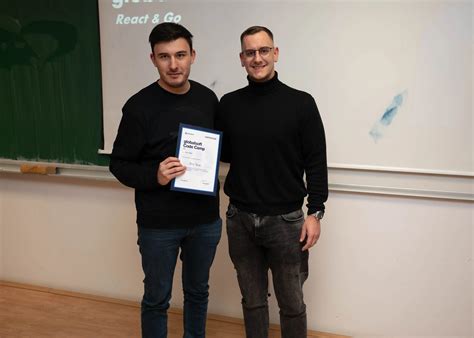 Wrapping Up Globalsofts Code Camp At Mostar React And Golang Globalsoft