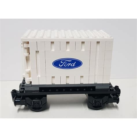 Container Train Carriage Thebigbrick