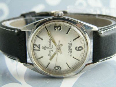 Vintage Henri Sandoz And Fils Winding Swiss Mens Watch~free Shipping To