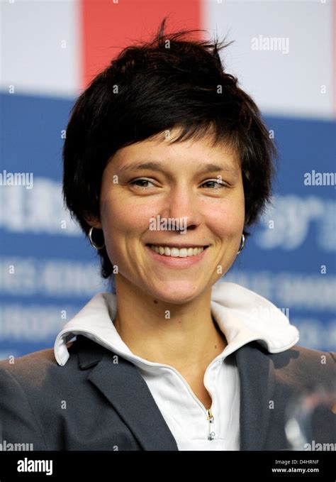 Swiss Actress Sabine Timoteo Pictured During The Press Conference On Her Film Kill Daddy Good