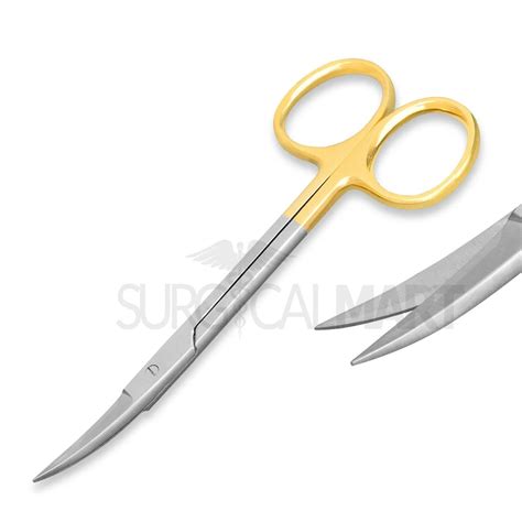 Iris Scissors Tc Curved 45 Surgical Mart