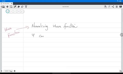 Solved Explain In Words What Is Meant By Normalization Of A Wave Function