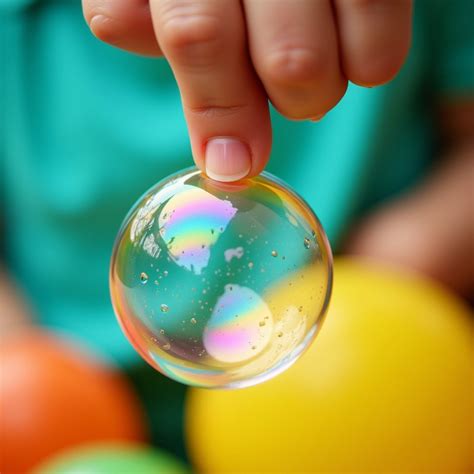 Free Rainbow Bubble Touch Photo Bubble Rainbow Iridescent Download At Stockcake