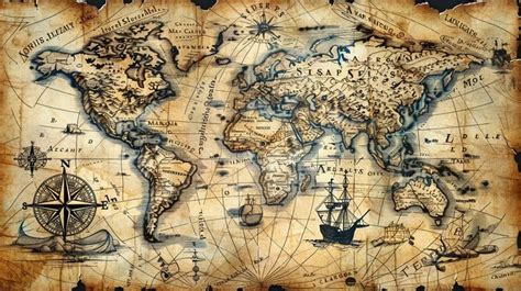 Vintage Map Wallpaper Antique World Map Wallpaper Wallpapersafari