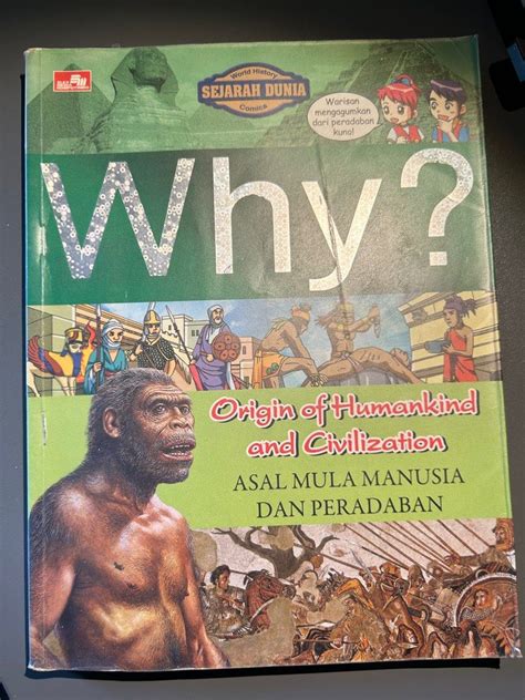 Buku Why Asal Mula Manusia Dan Peradaban Origin Of Humankind And