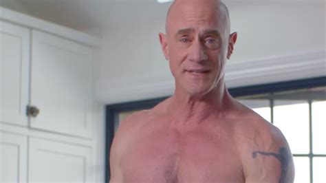 Christopher Meloni Shows Off Physique In Naked Ad Campaign