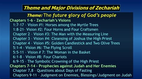 Video Bible Study Zechariah 01 Youtube