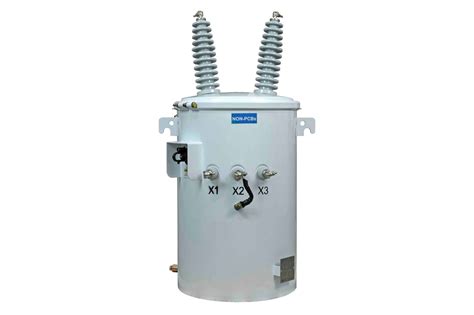 Larson Electronics 50 Kva 3ph Overhead Distribution Transformer Pole Mount 7200v Delta
