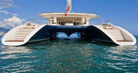The Largest Catamaran In The World Hemisphere Yacht Charter News And Boating Blog