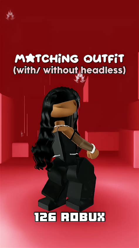 Black Girl Roblox Matching Outfits Ideas Tiktok