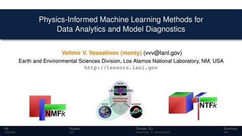Physics Informed Machine Learning Methods For Data Analytics And Model Diagnostics Pdf