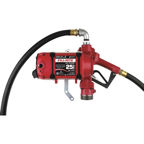 Fill Rite 120v Ac Ultra High Flow Fuel Transfer Pump With Automatic