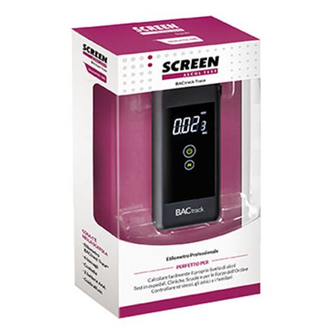 Etilometro Digitale Screen Alcool Test Bactrack Etilometro Personale