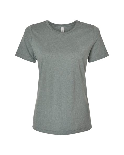 Bella Canvas 6400cvc Womens Relaxed Fit Heather Cvc Tee