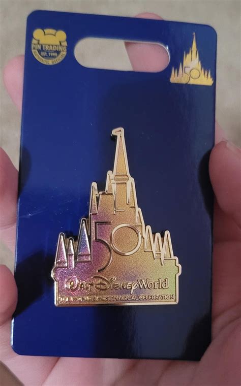Got This Cool 50th Anniversary Pin From My Last Trip To Disney World