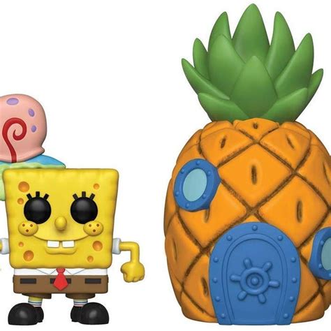 Funko Pop Town Spongebob Squarepants Spongebob With Pineapple Wish Funko Pop Funko Pop