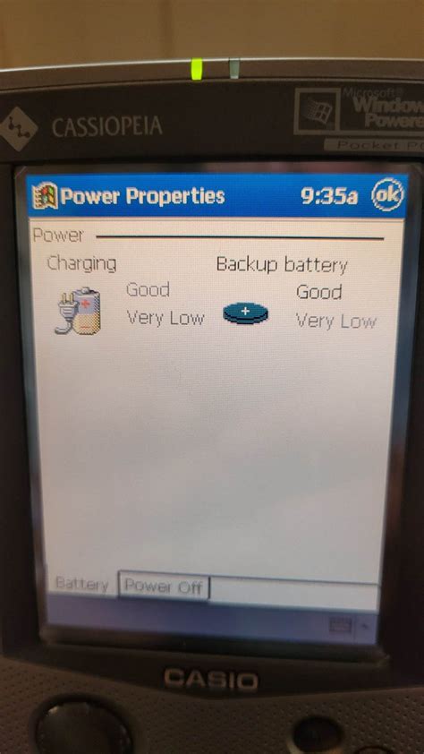 I Just Got A Cassiopeia E 115 I Has A New Batterysaid The Seller I