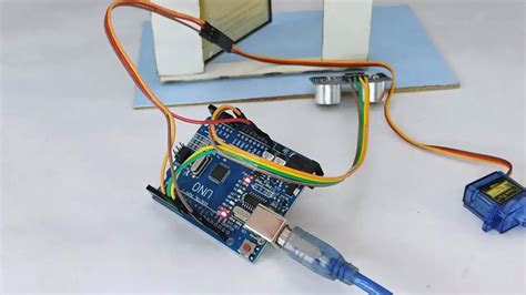 Automatic Door Opening System Using Arduino And Ultrasonic Sensor
