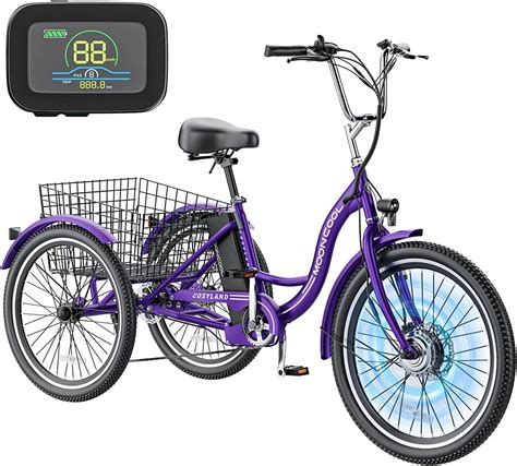 Aboron 24 26 Electric Tricycle For Adults 350w 36v Electric Trike