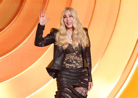Cher Wears Luis De Javier At The 2026 Grammys