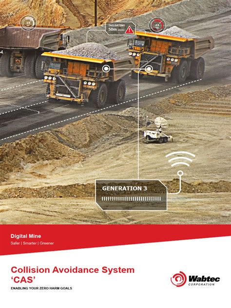 Wabtec Digital Mine Collision Avoidance Brochure 1 Jun23 Pdf Wi Fi