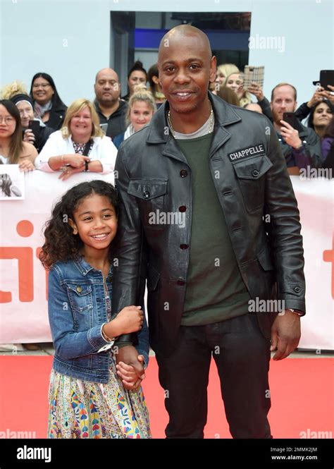 Dave Chappelle Right And His Daughter Sonal Attend The Gala For A