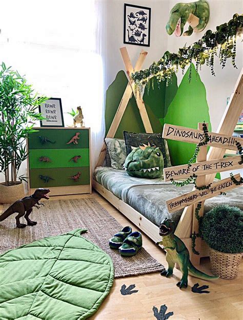 Mum Creates A Dinosaur Bedroom Using Bargains From Wilko Primark