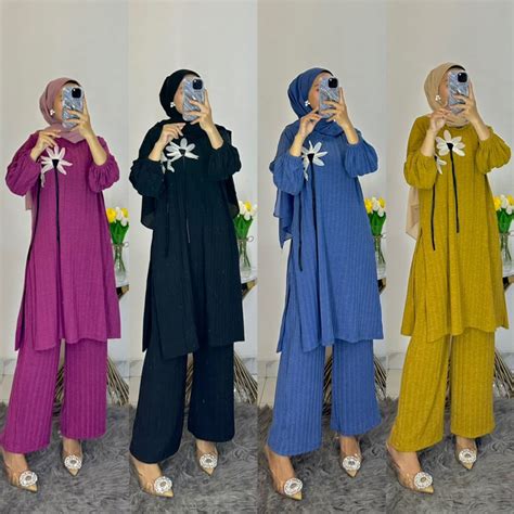 Jual Set Kenit Bunga Shopee Indonesia