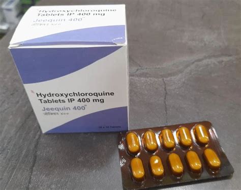 Jeequin Hydroxychloroquine Sulfate Tablet 400mg 10 Tablets At ₹ 75