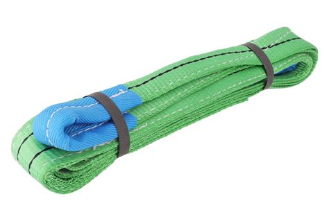 Hebeband 2m 2to Grün Kaufen Mit Verstärkten Schlaufen