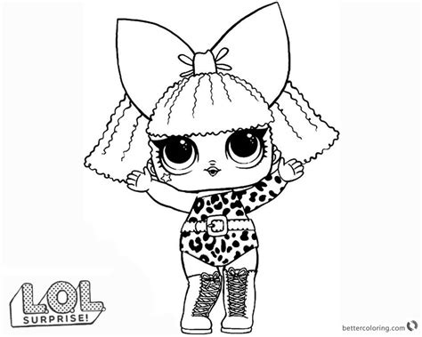 Lol Surprise Coloring Book Coloringpages Lol