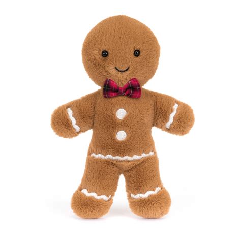 Jellycat Jolly Gingerbread Fred Original Mrs Best Paper Co
