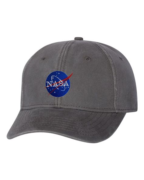 Adult Nasa Insignia Logo Embroidered Dad Hat Structured Cap