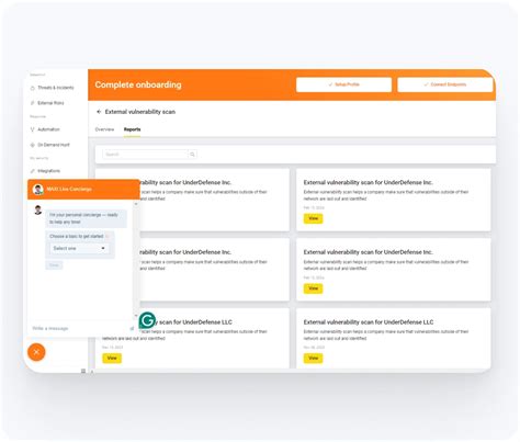 External Vulnerability Scan Underdefense