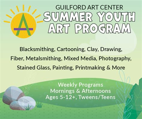 Art Classes For Youth And Teens Guilford Art Center