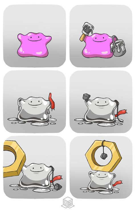 Pokemon Ditto Comics