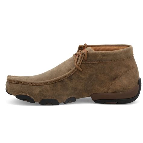 Twisted X Mens Mdm0003 Original Chukka Driving Moc Fringe Western Wear
