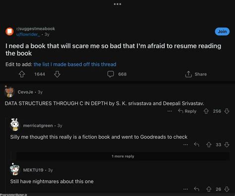 Scarydatastructures ·