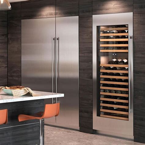 Sub Zero 88 Cu Ft Designer Column Freezer With Ice Maker In Panel