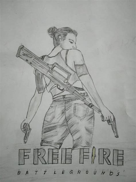Garena Free Fire Art Fire Drawing Fire Sketch Pencil Drawings Easy