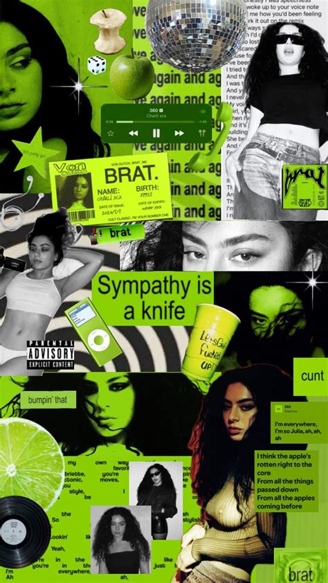Brat For Timmysrottenpeach 💚 Brat Bratsummer Charlixcxbrat Charlixcx Rap Wallpaper
