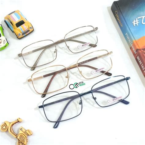 Eyewear 1030 Rectangular Iron Eyeglass Frames Shopee Philippines