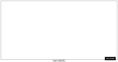 React Signature Drawing Examples Codesandbox