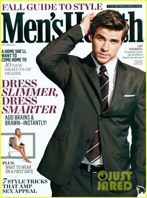 Liam Hemsworth Covers Men S Health September 2012 Photo 2695307 Liam Hemsworth Magazine