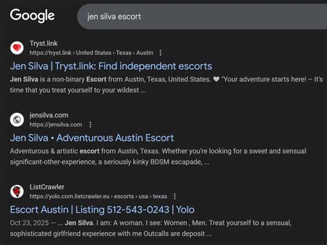 How Do I Know Youre Real Jen Austin Escort Adventures