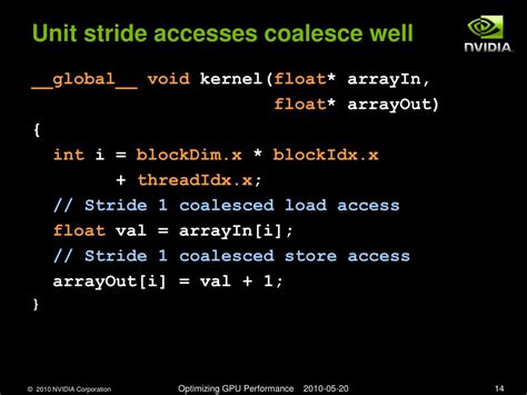 Ppt Stanford Cs 193g Lecture 15 Optimizing Parallel Gpu Performance